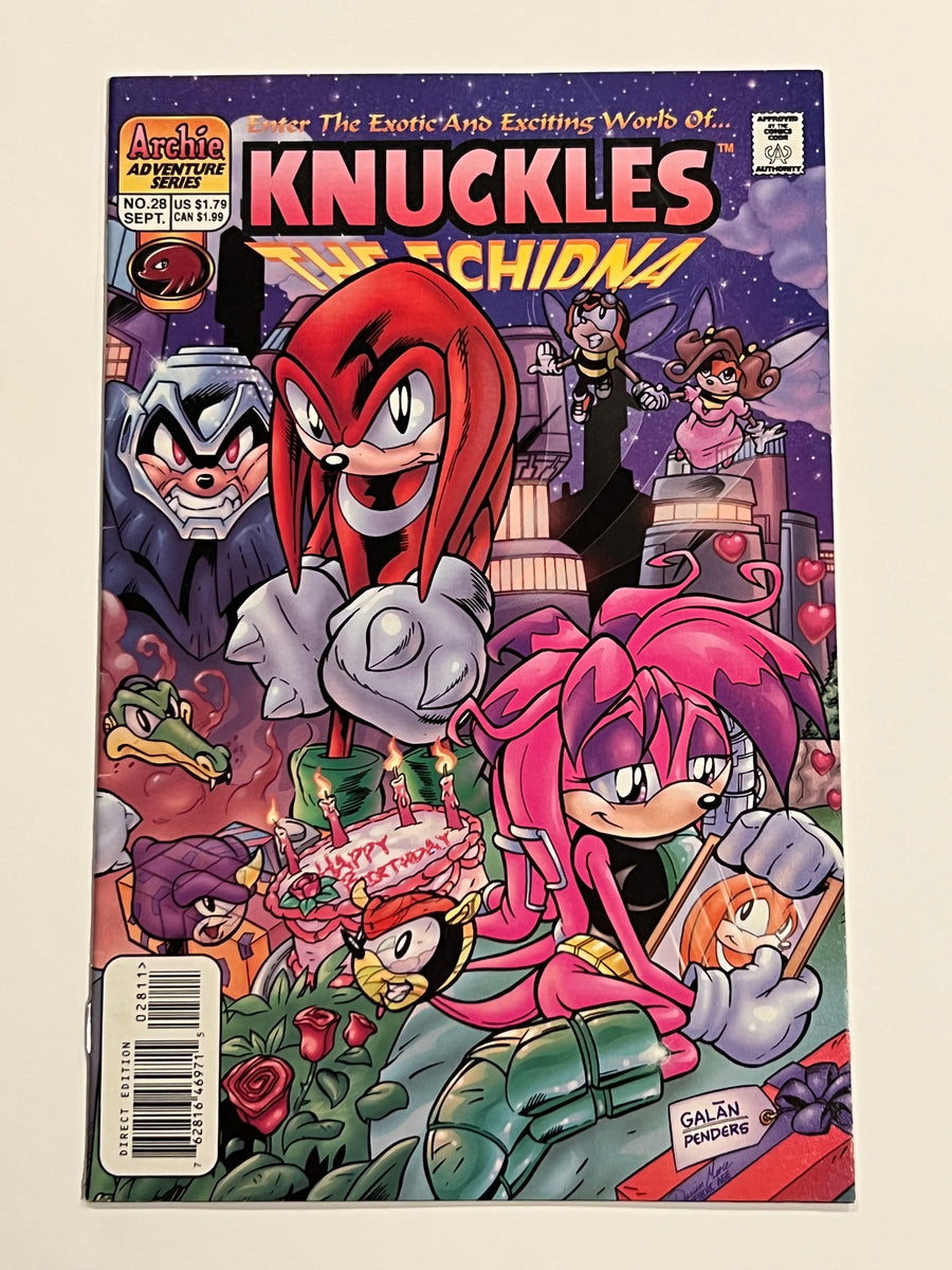 Knuckles the Echidna 28 - Archie Comics – Joels Comics