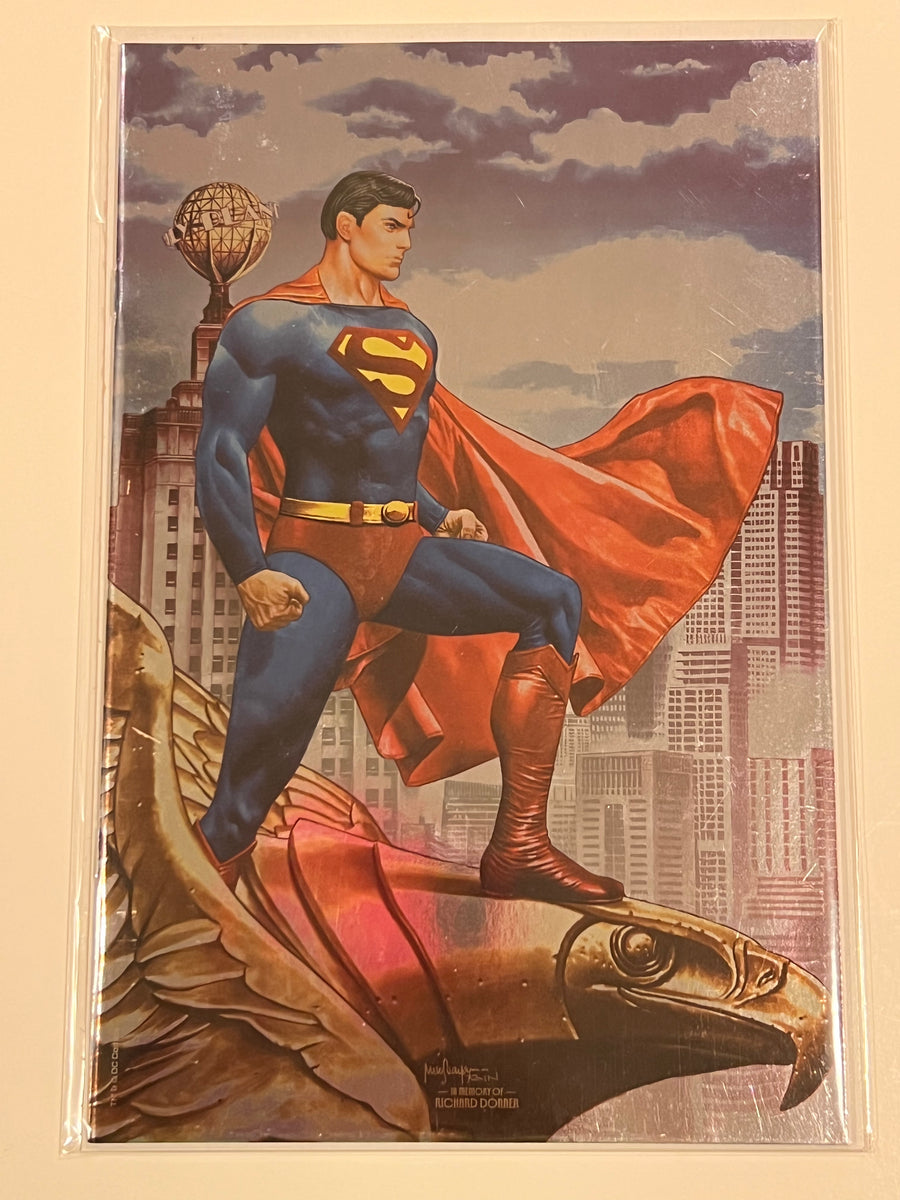 Superman 78 #1 Mico Suayan Foil Fan Expo variant – Joels Comics